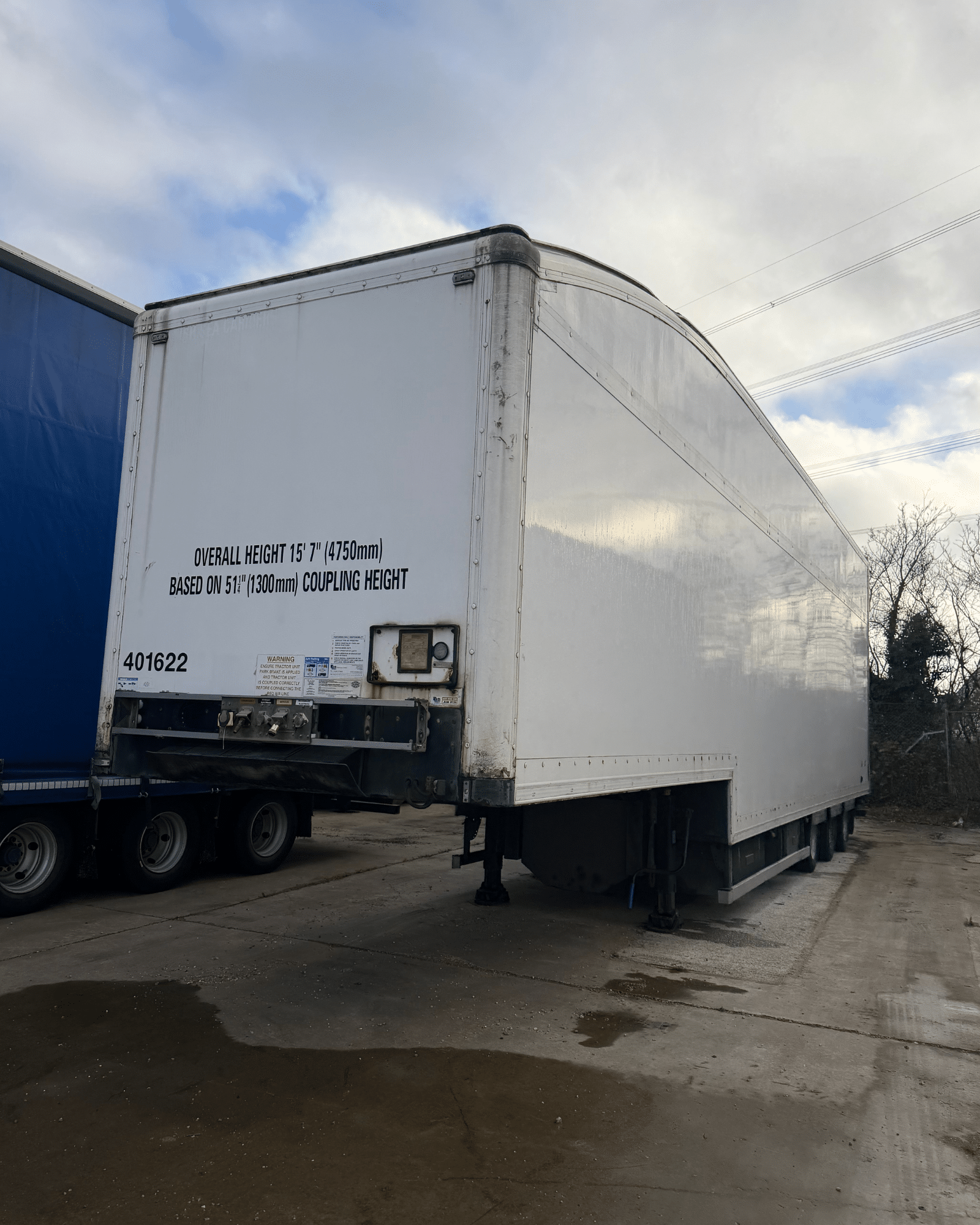 13.6m Cartwright Tri Axle Double Deck Lifting Box Trailer (2016 ...